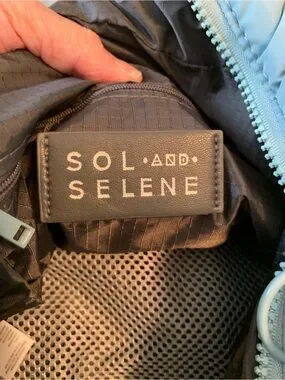 SOLE AND SELENE | Bags | Sole And Selene Revive Sky Blue Hobo Bag ...